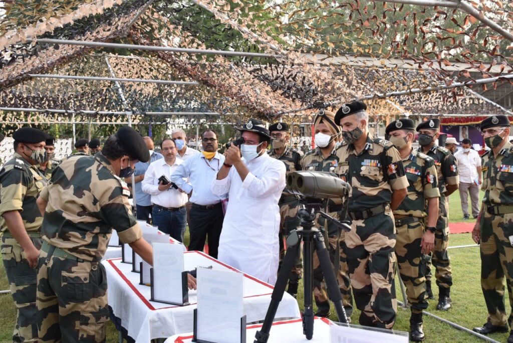 MoS Home G Kishan Reddy visits BSF Frontier HQ in Jammu; interacts with ...