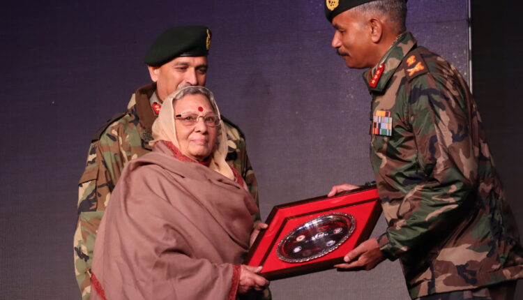 Mrs Usha Parmar, daughter of Brig Rajinder Singh, independent India’s ...