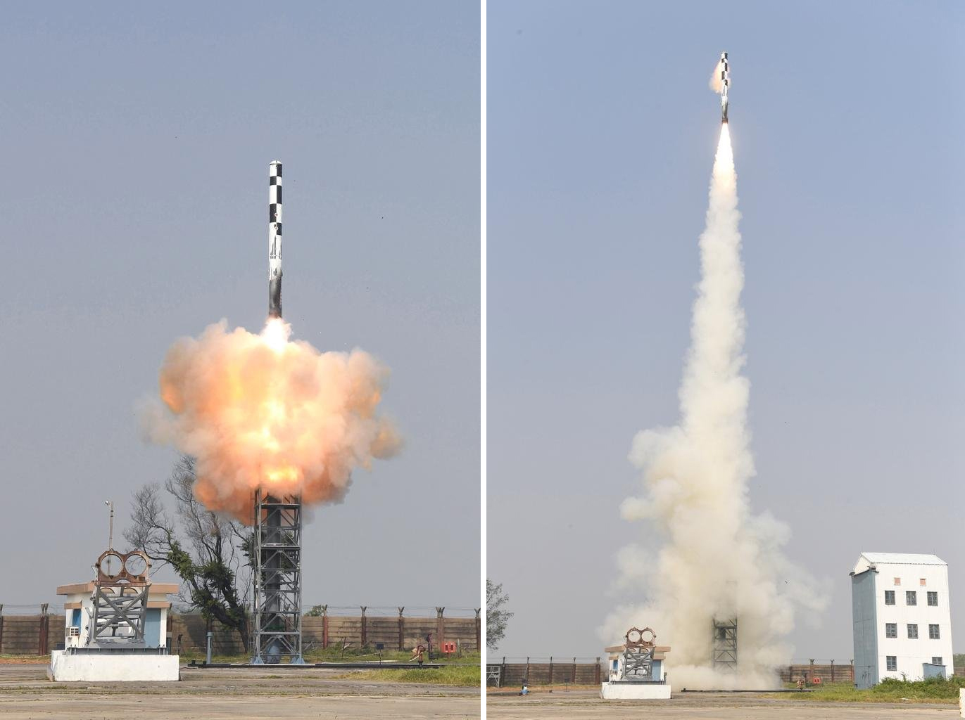 Today India successfully testfired a new version of the BrahMos ...