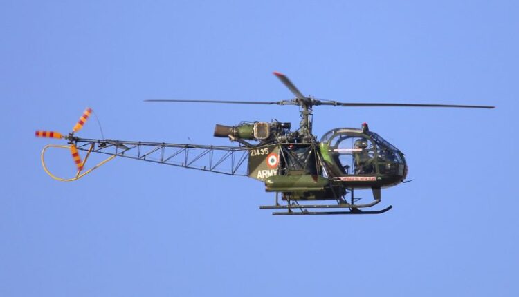 Indian Air Force has deployed its Cheetal helicopter to rescue an ...