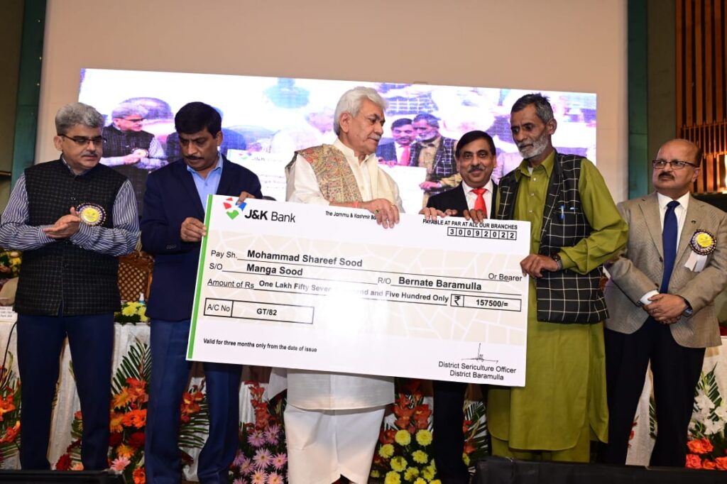 LG inaugurated the workshop on Sericulture in J&K, “Silk Samagra ...